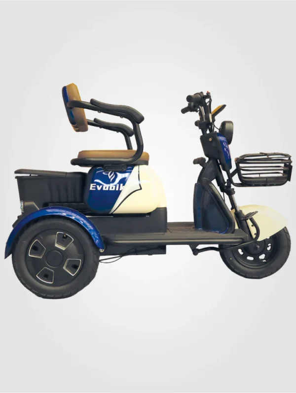 Triciclo eléctrico Evobike Family de 3 ruedas en Colombia